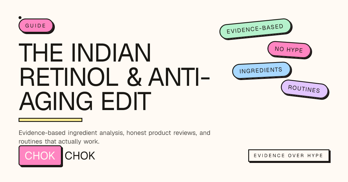 Best Indian Retinol & Anti-Aging Skincare 2026 — Minimalist, The Derma ...